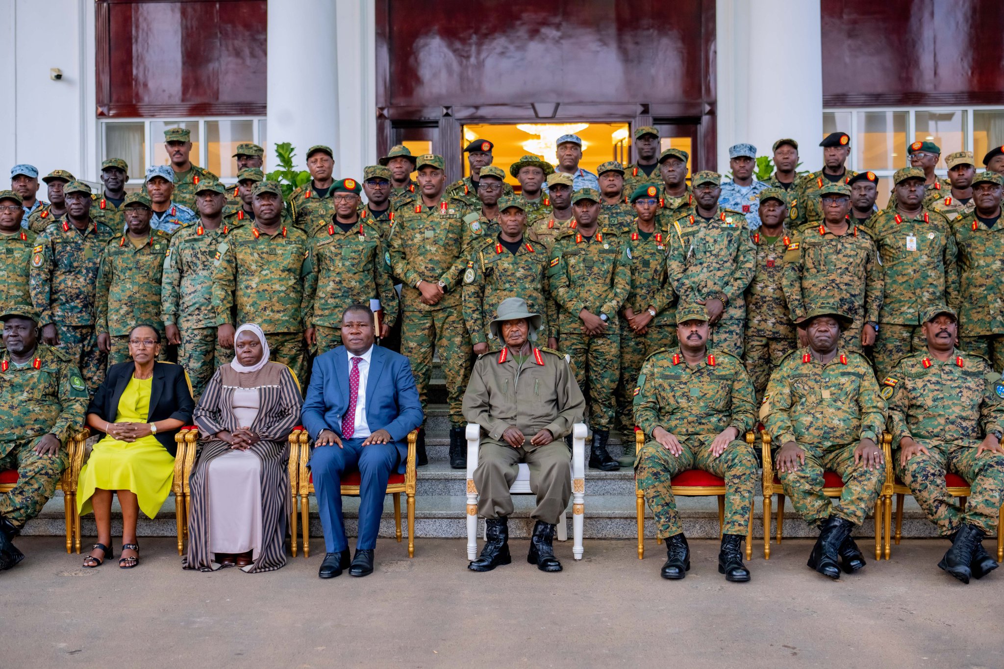 Museveni Meets UPDF High Command to Review Security and Strengthen ...